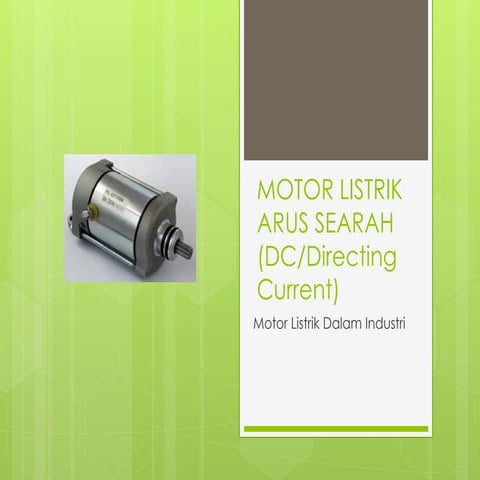 Jenis -Jenis Motor listrik AC dan DC.pptx