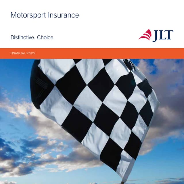 Motorsport Client Brochure | PDF | Motor Insurance | Insurance