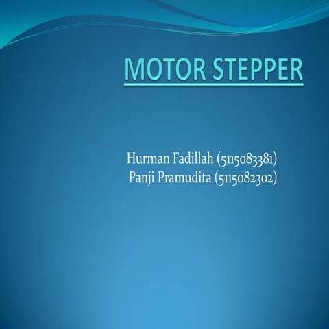 Motor stepper | PPTX