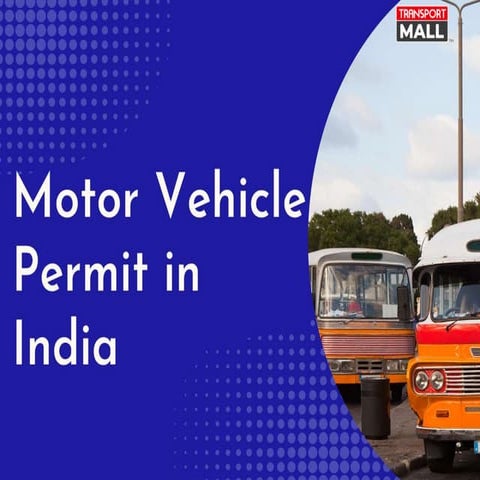 Motor Vehicle Permit | PPTX