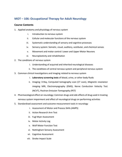 grading activity in occupational therapy | PPTX
