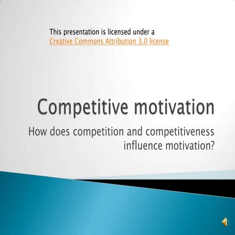 competitive motivation | PPTX