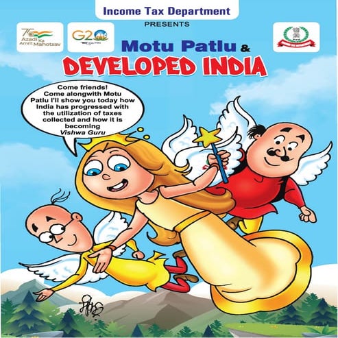 Motu Patlu and Developed India - incometaxindia | PDF