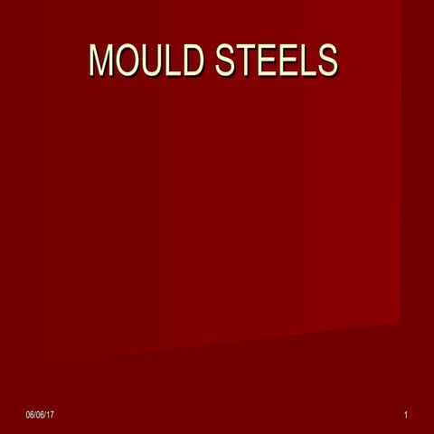Mould material & Alloy | PPT