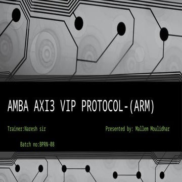 AXI stands for Advanced eXtensible Interface. It is a high-performance ...