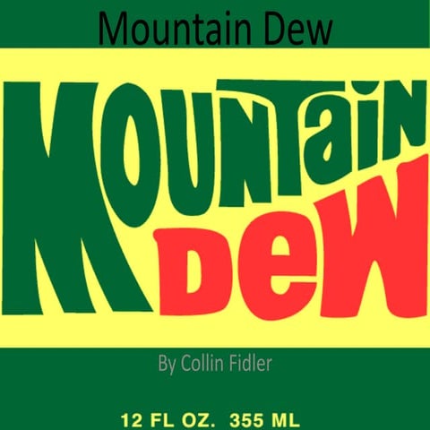 Mountain Dew | PPTX