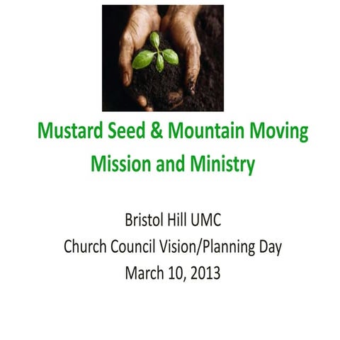 Mountain moving ministry | PPT