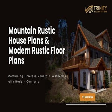 Modern Rustic Mountain Home Plans Catskill House Plan – Boutique