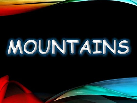 LANDFORMS in GEOGRAPHY | PPT