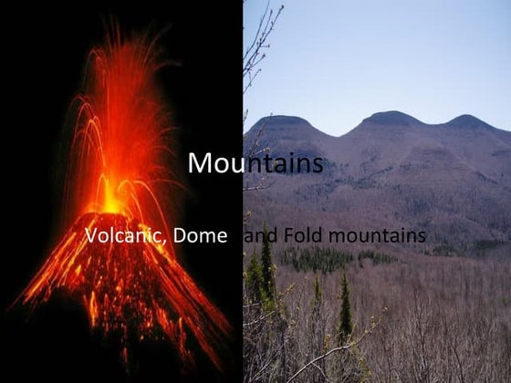 The formation of mountains | PPT