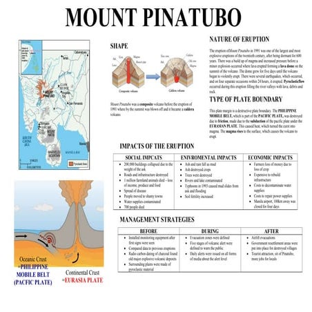 Mount pinatubo case study