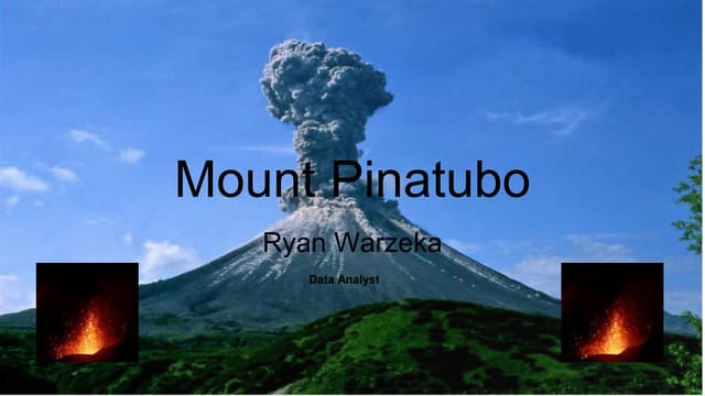 Mount pinatubo case study | DOCX