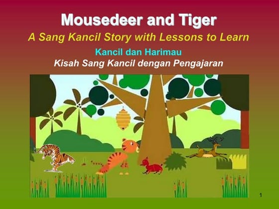 Malay Fairy Tale Story for Yonger Kids | PPT