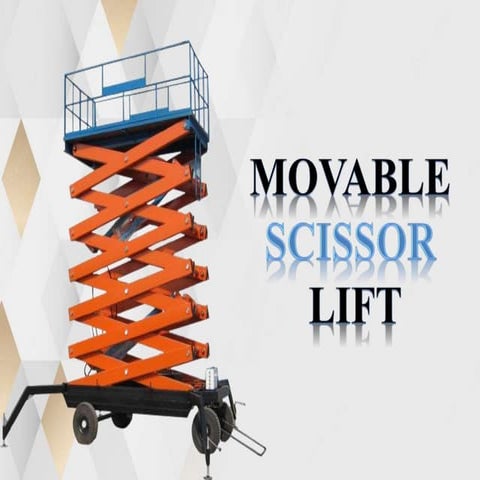 Movable scissor lift Chennai, Tamil Nadu, Andhra, Kerala, Karnataka ...