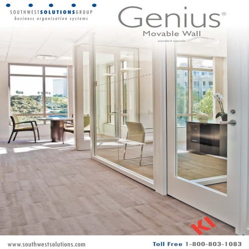 KI Genius Movable Wall Standard Typicals | PDF