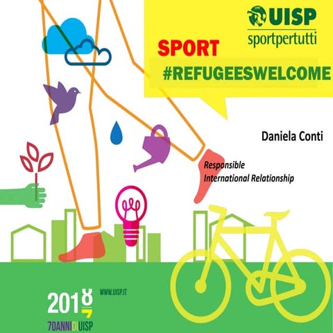 MOVE Congress 2017: Daniela Conti (UISP) Sport Refugees Welcome | PDF