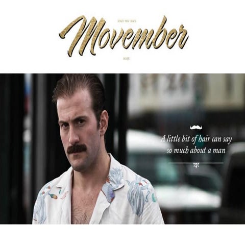 Movember presentation | PPTX