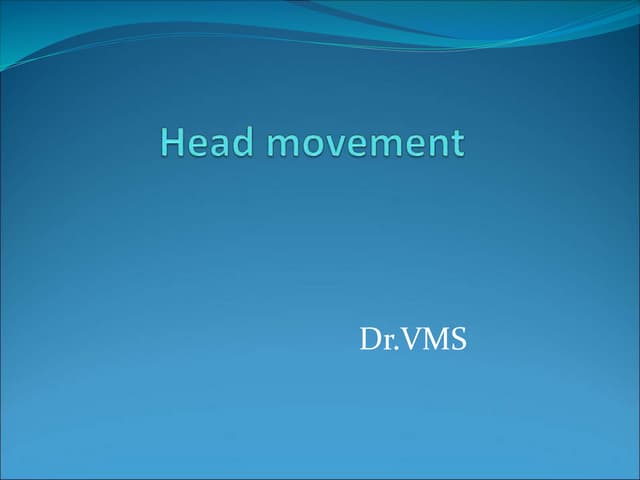 verb movements.ppt