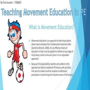 Movement education | PPTX
