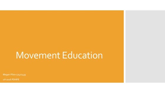 Fundamental Movement Skills & Game Sense | PPTX | Sports