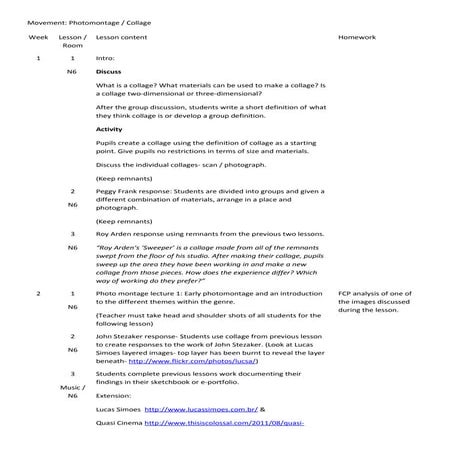 Movement photomontage%20 collage | PDF