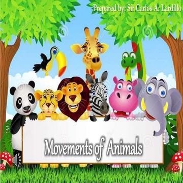 Movements of Animals | PPTX | Reptiles | Pets