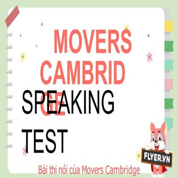 MOVERS-CAMBRIDGE-SPEAKING-TEST-1.pptx