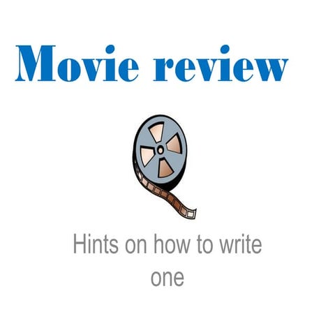 Movie review | PPT