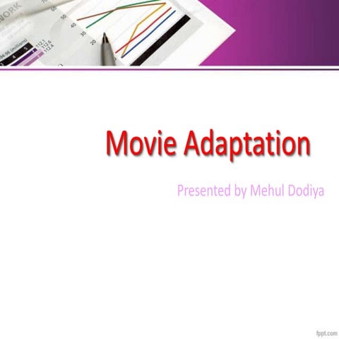 Movie adaptation | PPTX
