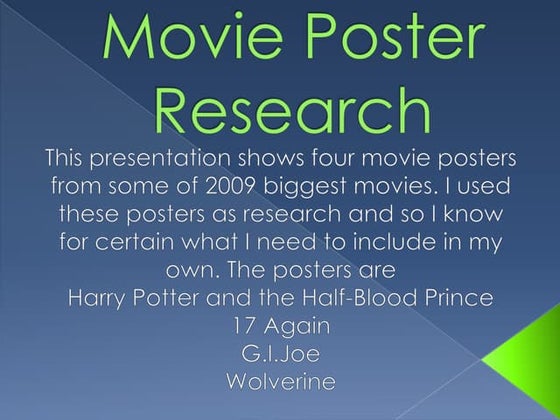 Seven poster analysis | PPT
