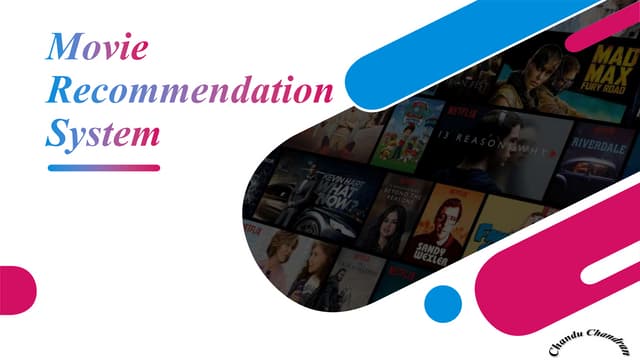 powerpoint presentation on movie recommender system. | PPTX
