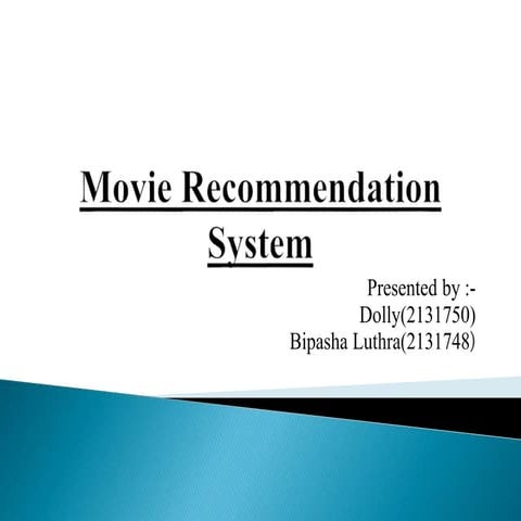 Movie Recommendation System using ml.pptx