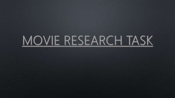 Game research | PPT