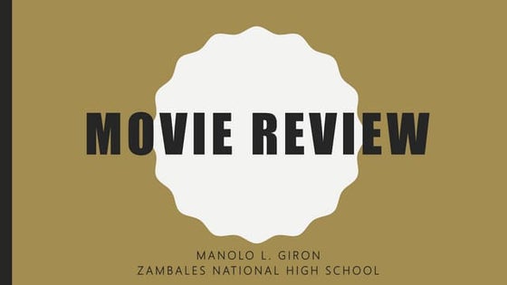 Writing a film review | PPT