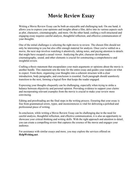 Movie Evaluation Essays.pdf