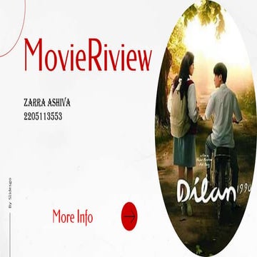 dilan 1990 movie riview.pptx untuk mata kuliah | PPTX