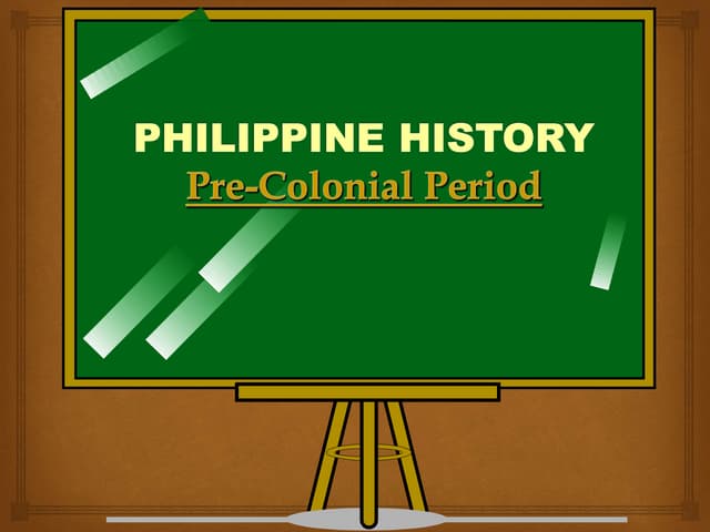 Filipino culture before spanish colonization | PPTX
