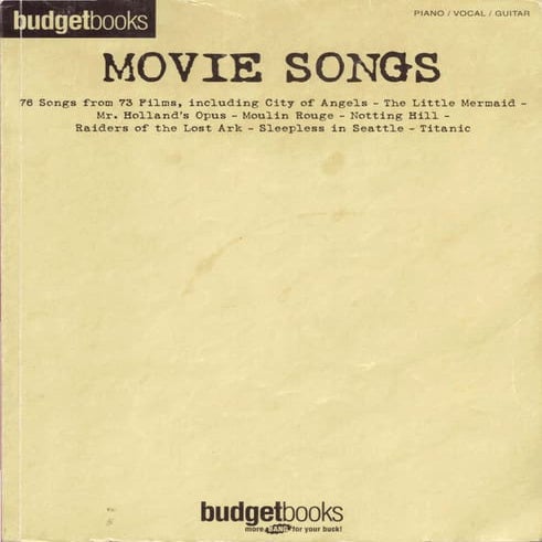 Movie songs musica de peliculas (songbook) | PDF | World/International ...