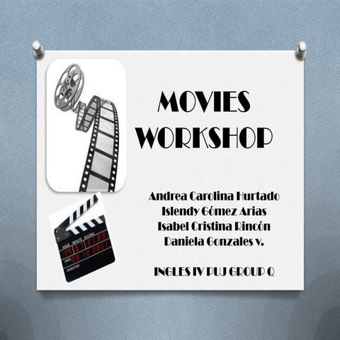 Movies workshop | PPT