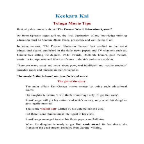 Dr. Babel Movie Tips | DOC