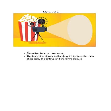 Movie trailer | DOCX