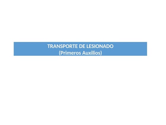 tipos de arrastre y cargas | PPT