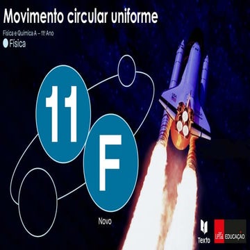 Movimento circular uniforme física e quimica | PPTX