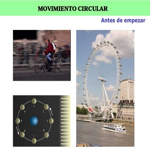 Movimiento Circular | PPSX | Physics | Science