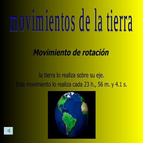 Movimiento De La Tierra | PPT | Physics | Science