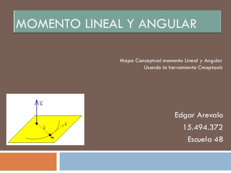 Momentos Lineal Y Angular