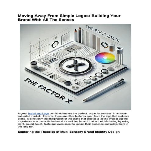 Moving Away From Simple Logos | The Factor X | DOCX | Perfume and ...