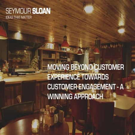 Moving Beyond Customer Experience Towards Customer Engagement | PDF