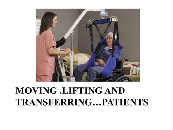 Moving and Lifting of patients | PPT