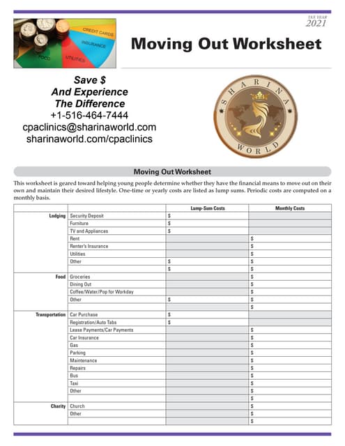 Personal budget form | PDF